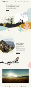 Beautiful & Creative Non-Linear Homepage Designs - Snoack Studios Blog